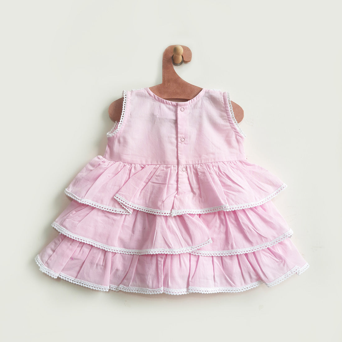 Shop Organic & Adorable Newborn Pink Dress Online – KEEBEE